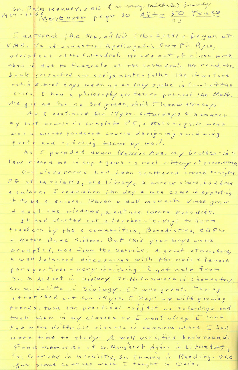 After 70 Years – MOREOVER